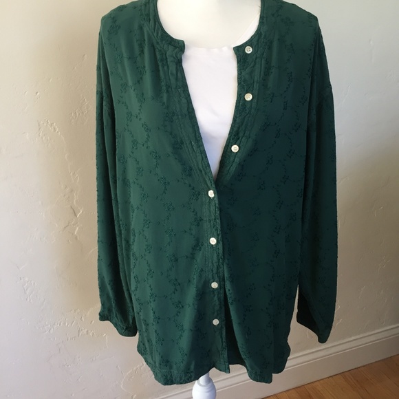 French Connection | Tops | Beautiful Green Shirt | Poshmark